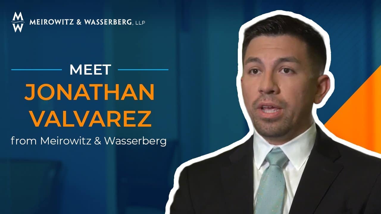 Meet Attorney Jonathan Alvarez from Meirowitz & Wasserberg | Meirowitz ...