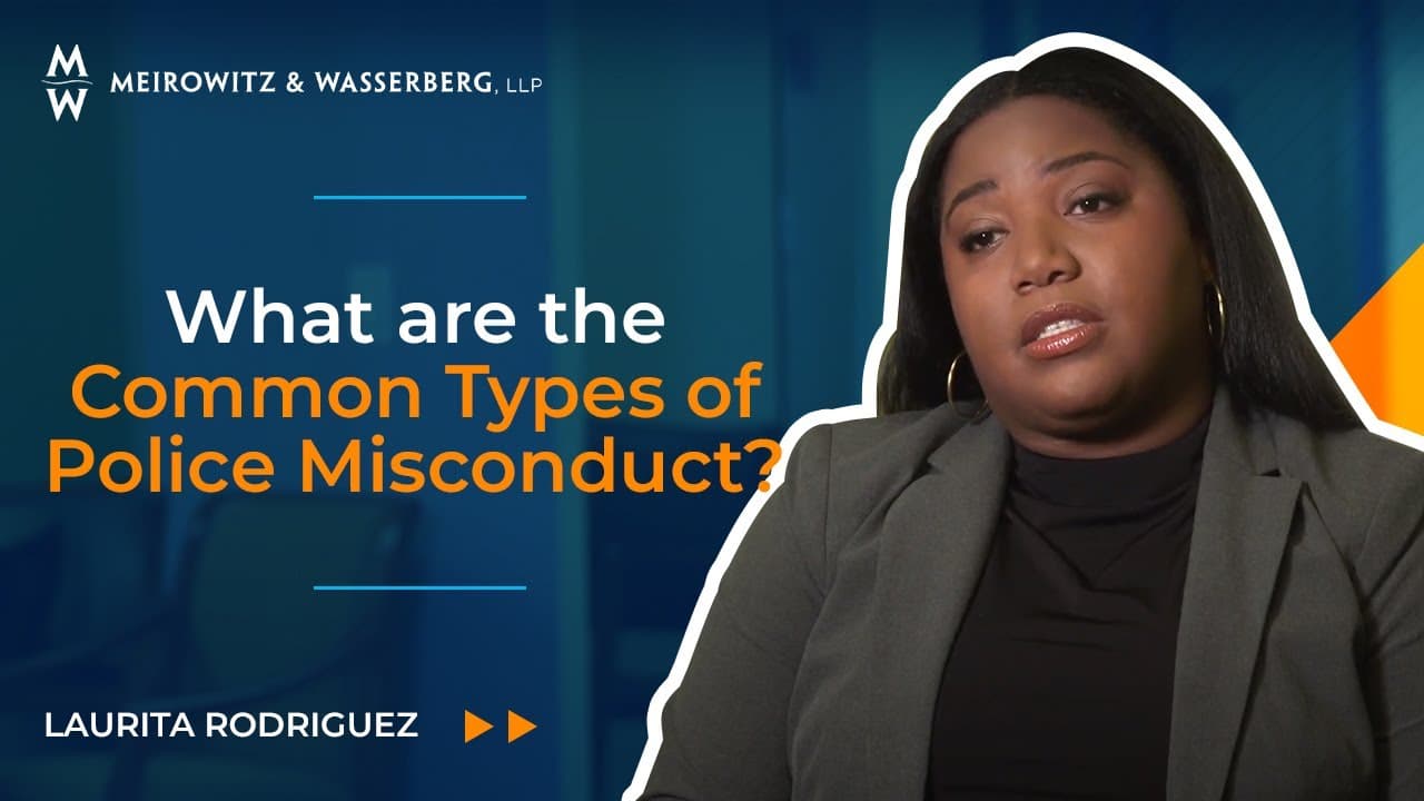 What are the Common Types of Police Misconduct? | Meirowitz & Wasserberg
